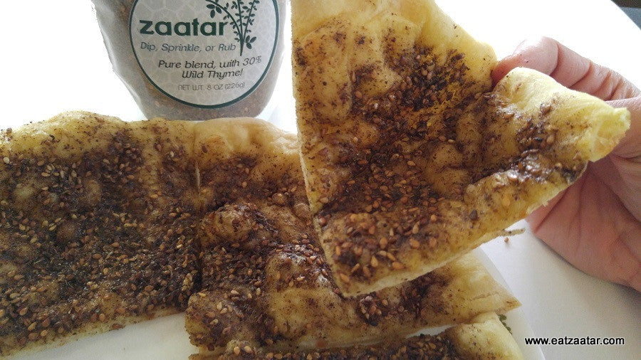 Zaatar Bread Recipe - Manakish (Manaesh) – EatZaatar.com