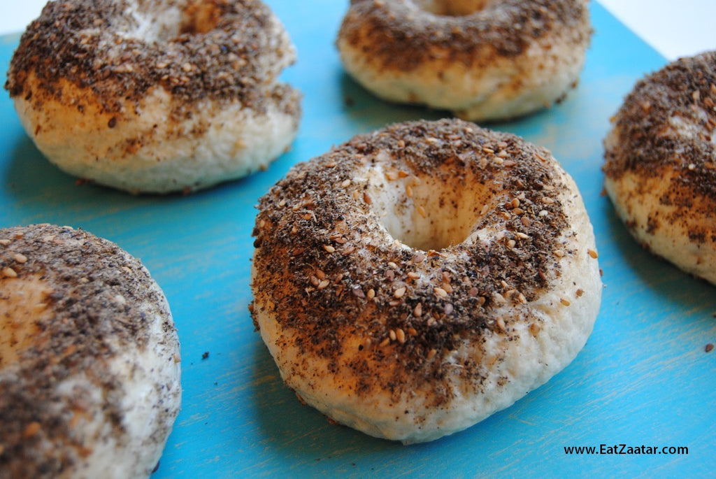 Zaatar Bagel Recipe -A Middle-Eastern Everything Bagel- EatZaatar.com